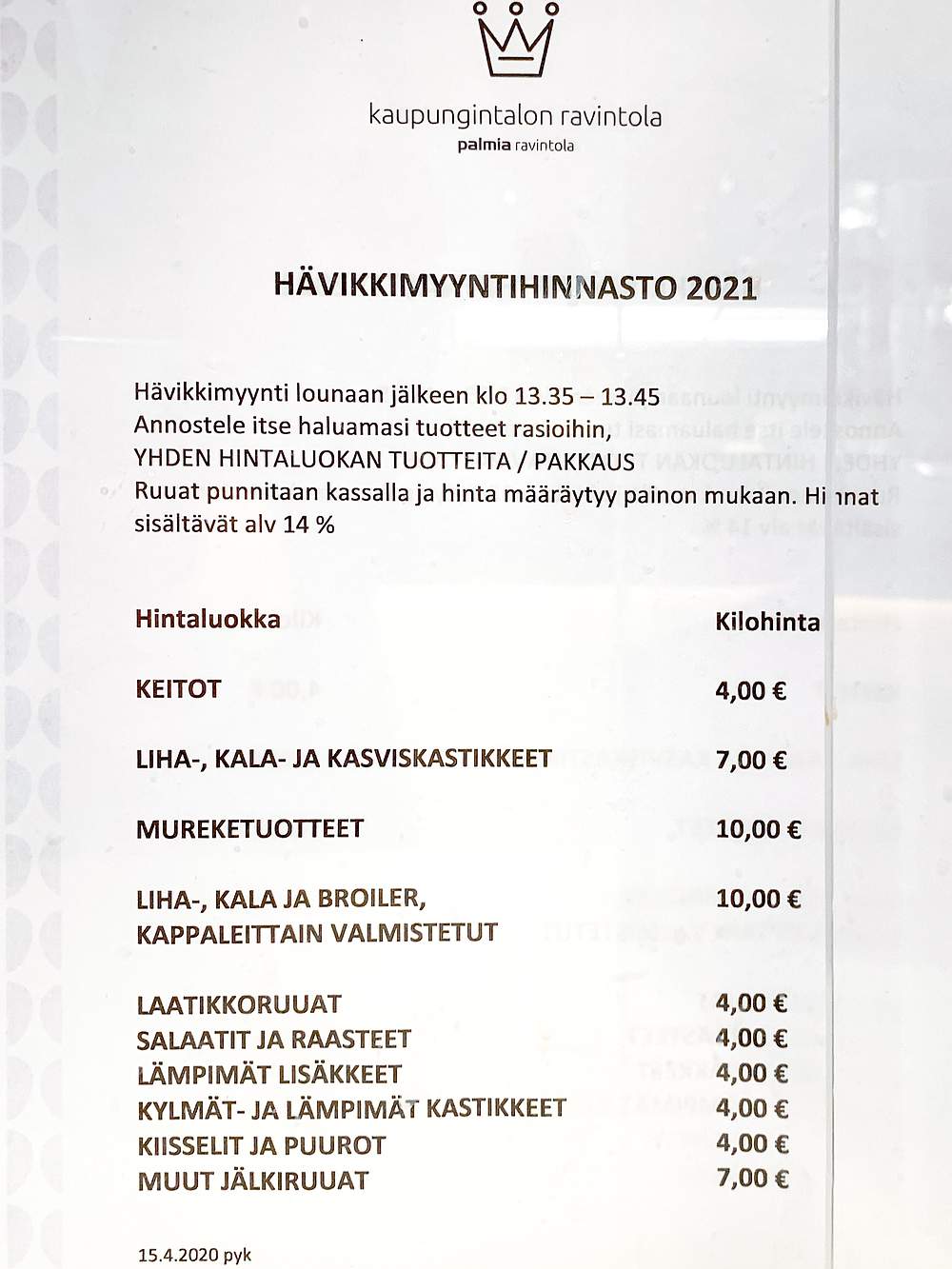 Lounas Ravintola Helsinki Kaupungintalon Ravintola Helsinki - Lounasmenu.fi